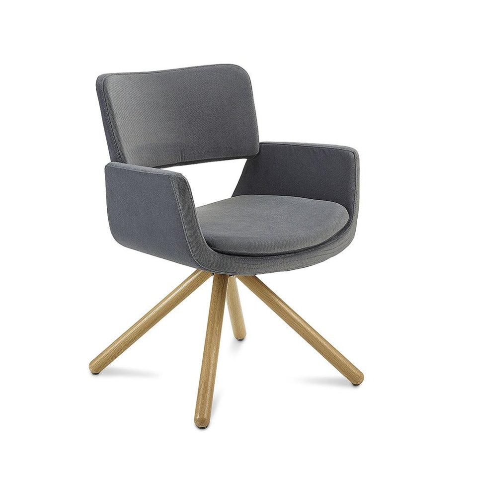 Korus Chair - Wooden Bases – Huddlespace