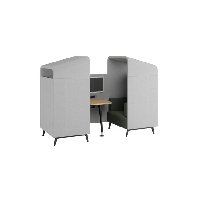 Tryst Twin Canopy Booths – Huddlespace